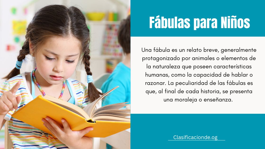 10 Ejemplos de Fábulas para Niños - ¿Cómo se clasifican?