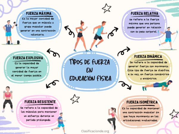 Tipos de Fuerza en Educación Física - ¿Cómo se clasifican? Tipos de Fuerza en Educación Física - ¿Cómo se clasifican?