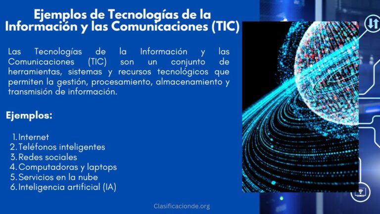 12 Ejemplos de Tecnologías de la Información y las Comunicaciones (TIC) - ¿Cómo se clasifican?