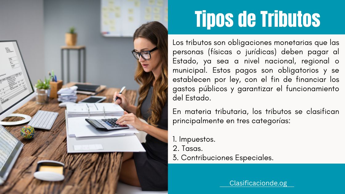 Tipos de Tributos - ¿Cómo se clasifican?
